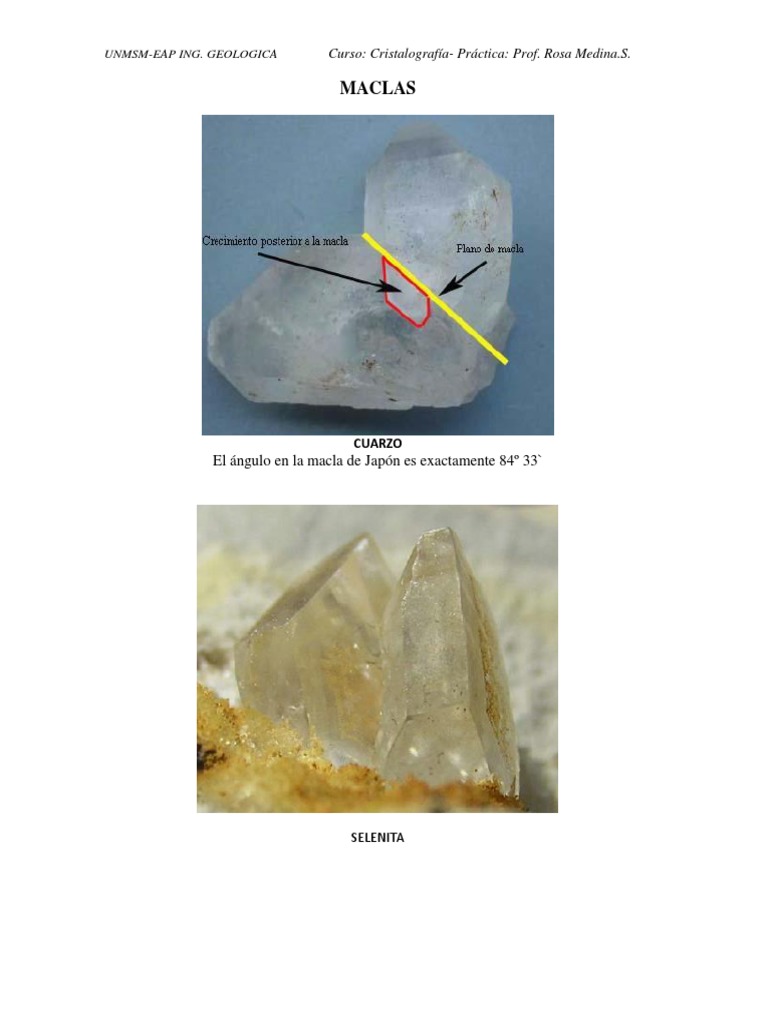 Maclas Definicioines Fotos | PDF | Minerales | Carbón
