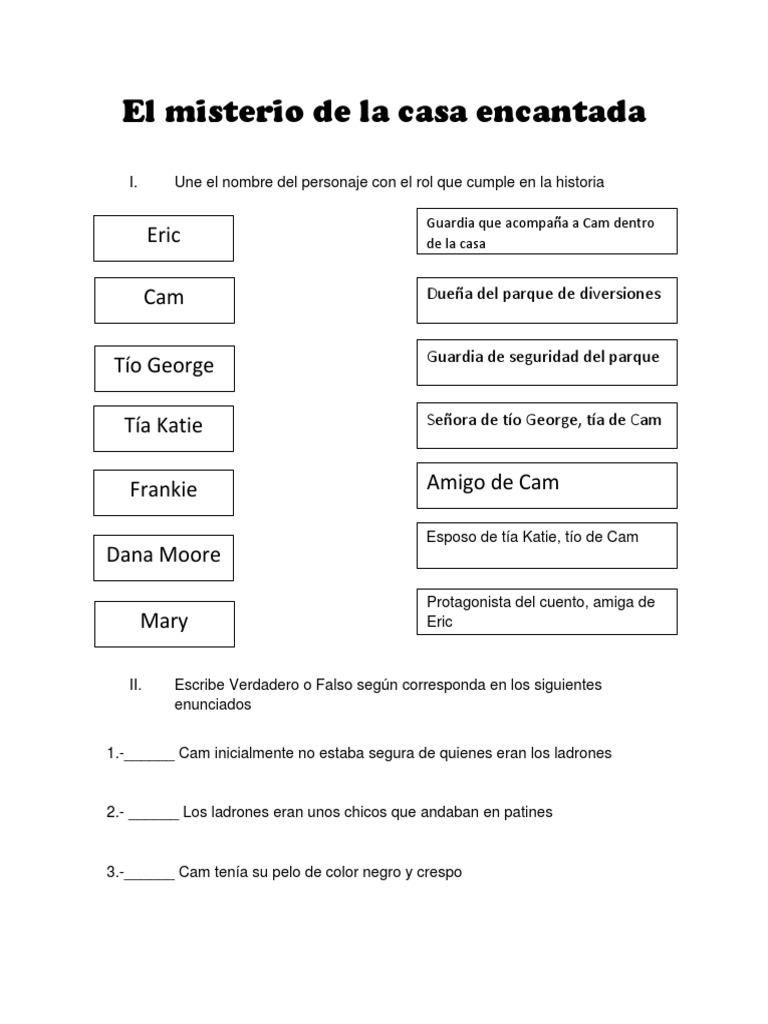 El Misterio de La Casa Encantada | PDF | Ocio