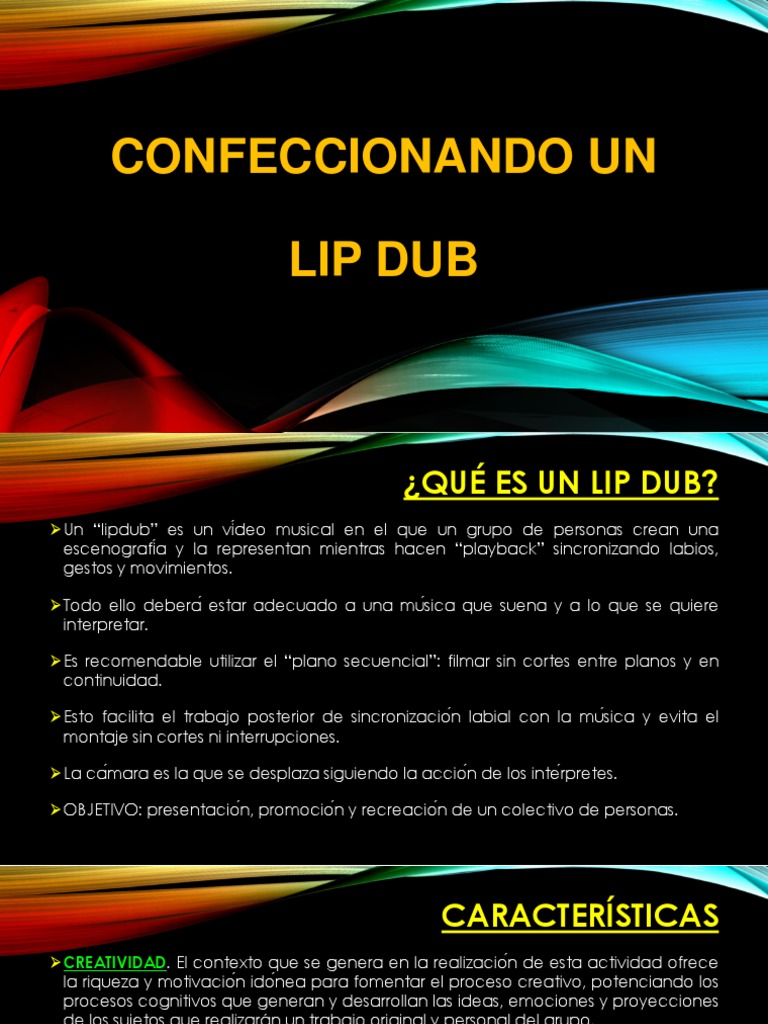 Guía Completa para Crear un Lip Dub | PDF | Planificación | Ciencia ...