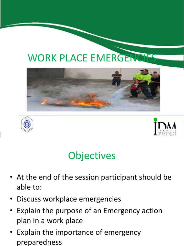 Work Place Emergencies | Emergency Management | Emergency