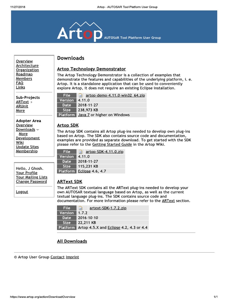 Artop - AUTOSAR Tool | PDF | Business
