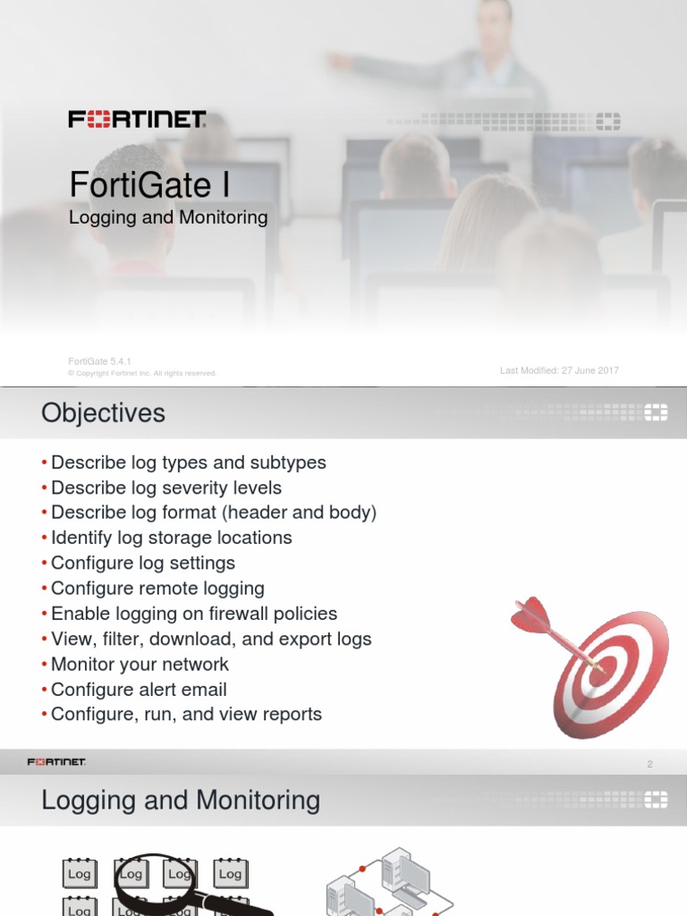 FortiGate I 02 Logging and Monitoring | PDF | Cortafuegos (informática ...