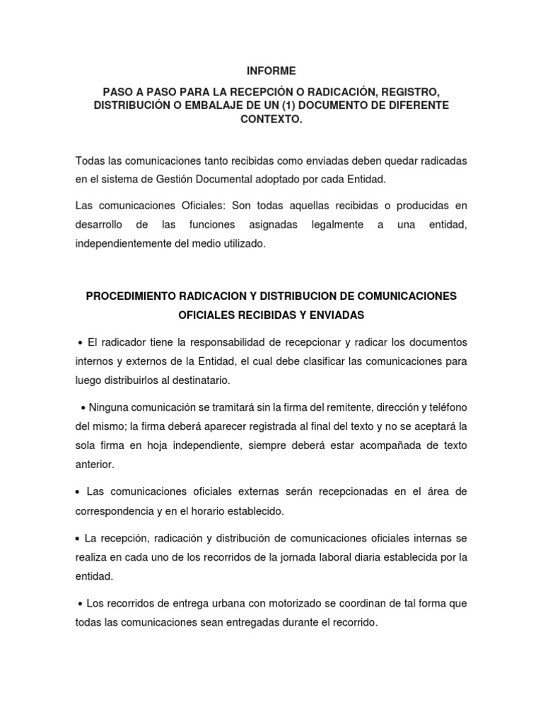 Informe Paso A Paso | PDF | Informática y tecnología de la información ...