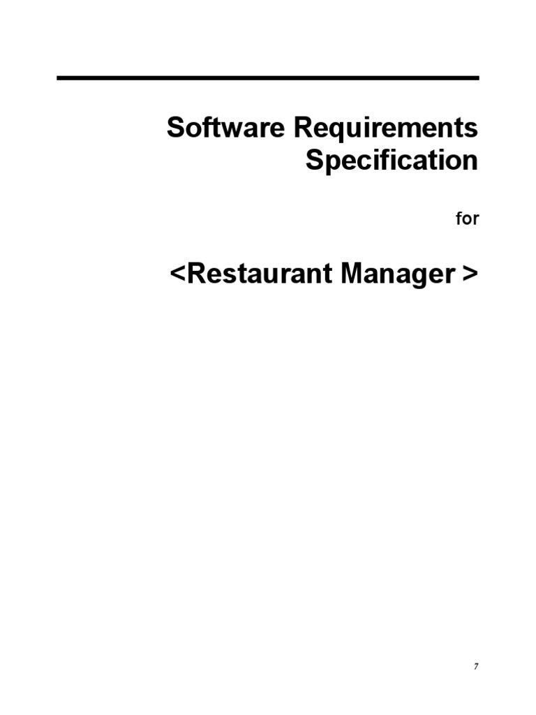 Srs Template Ieee | PDF | Application Programming Interface | Component Based Software Engineering