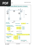 Structural Dynamics - SDOF - Pps | PDF | Equations Of Motion | Force