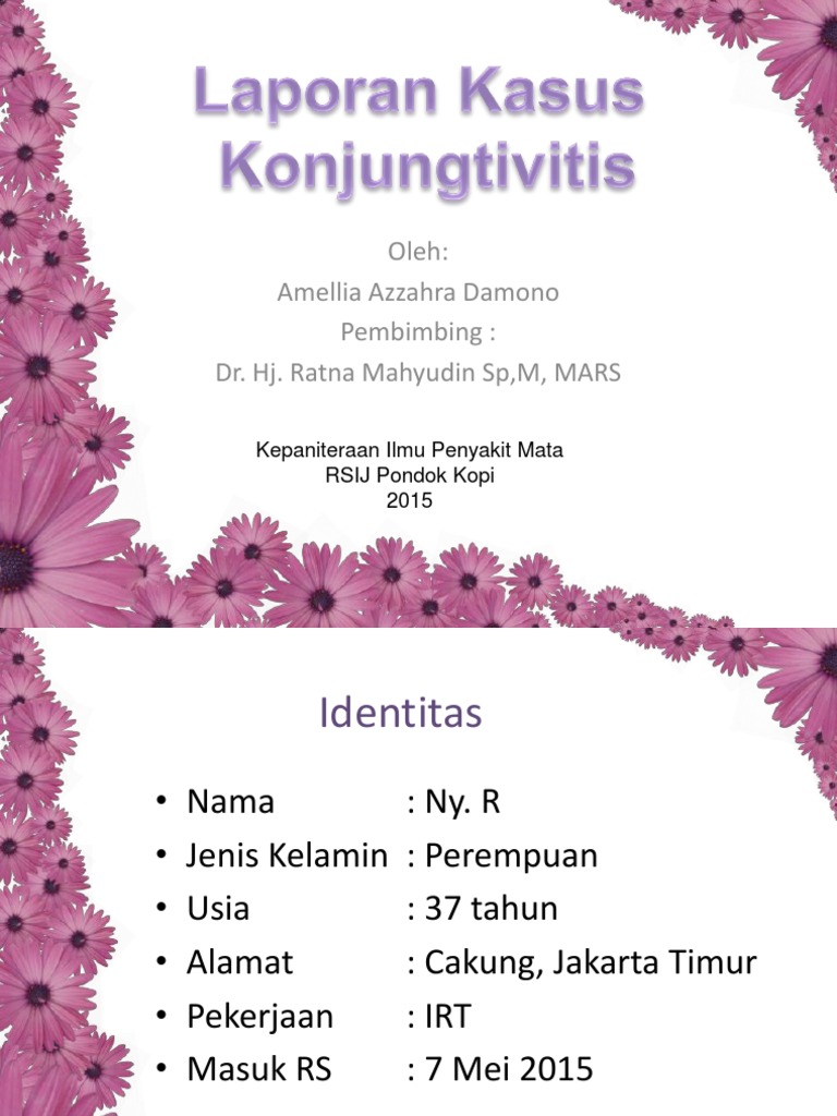 Laporan Kasus Konjungtivitis | PDF