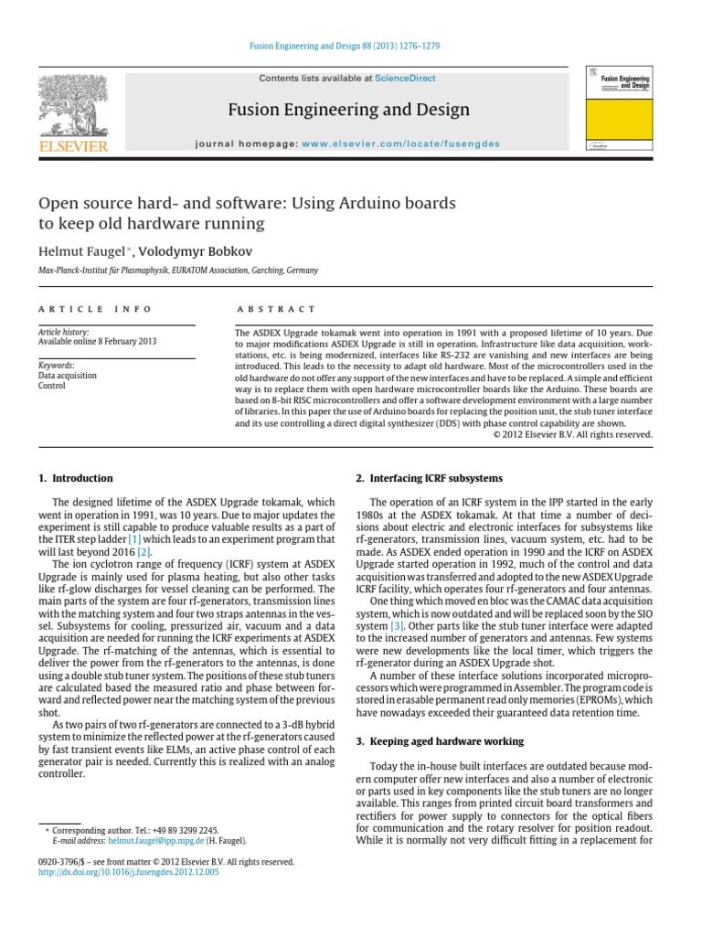 Open Source Hard and Software PDF | PDF | Arduino | Digital Technology