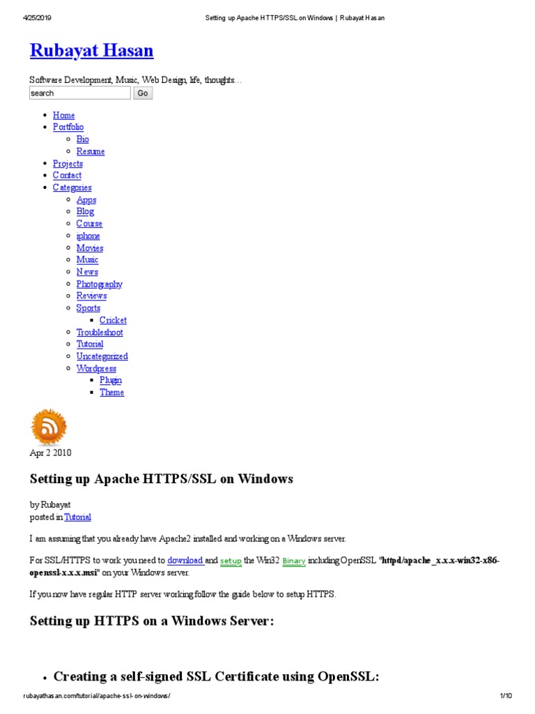Reports & Discoverer Rep-0110 - Unable To Open File | PDF | Apache Http Server | Transport Layer ...
