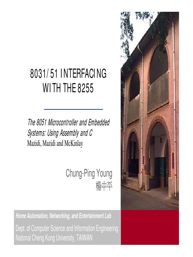 8255 - Interfacing With 8051 PDF | PDF | Electrical Engineering ...