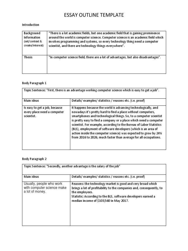 Advantages and Disadvantages of Computer Science | PDF | Employment ...