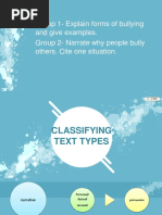 Text Types Lesson Plan | PDF | Essays | Lesson Plan