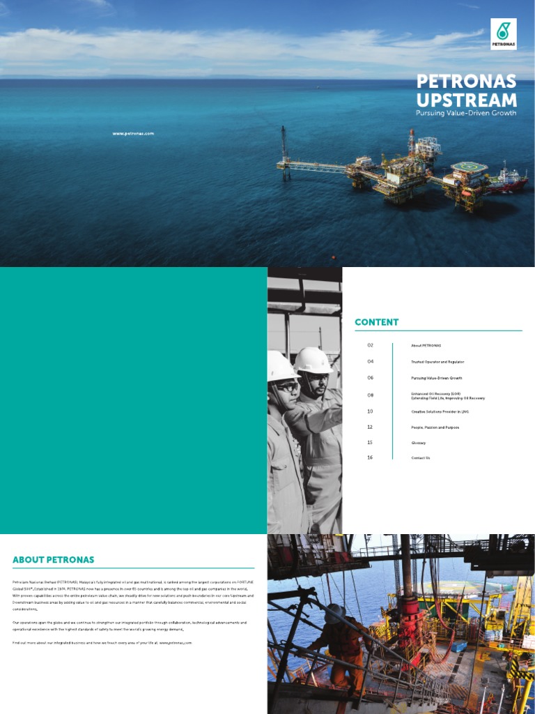 PETRONAS Upstream Brochure 2019 | PDF
