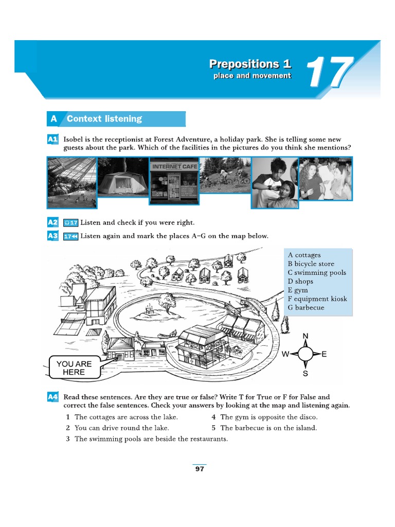 Prepositions B1 | PDF