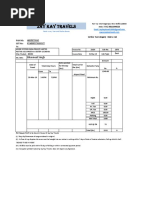 Sample of Ola Bill For Edit | PDF | Invoice | Services (Economics)