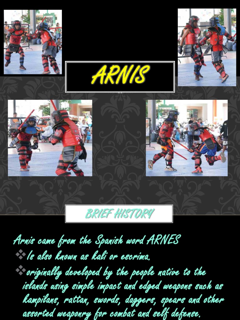 The Evolution and History of Arnis as the Philippine National Martial ...