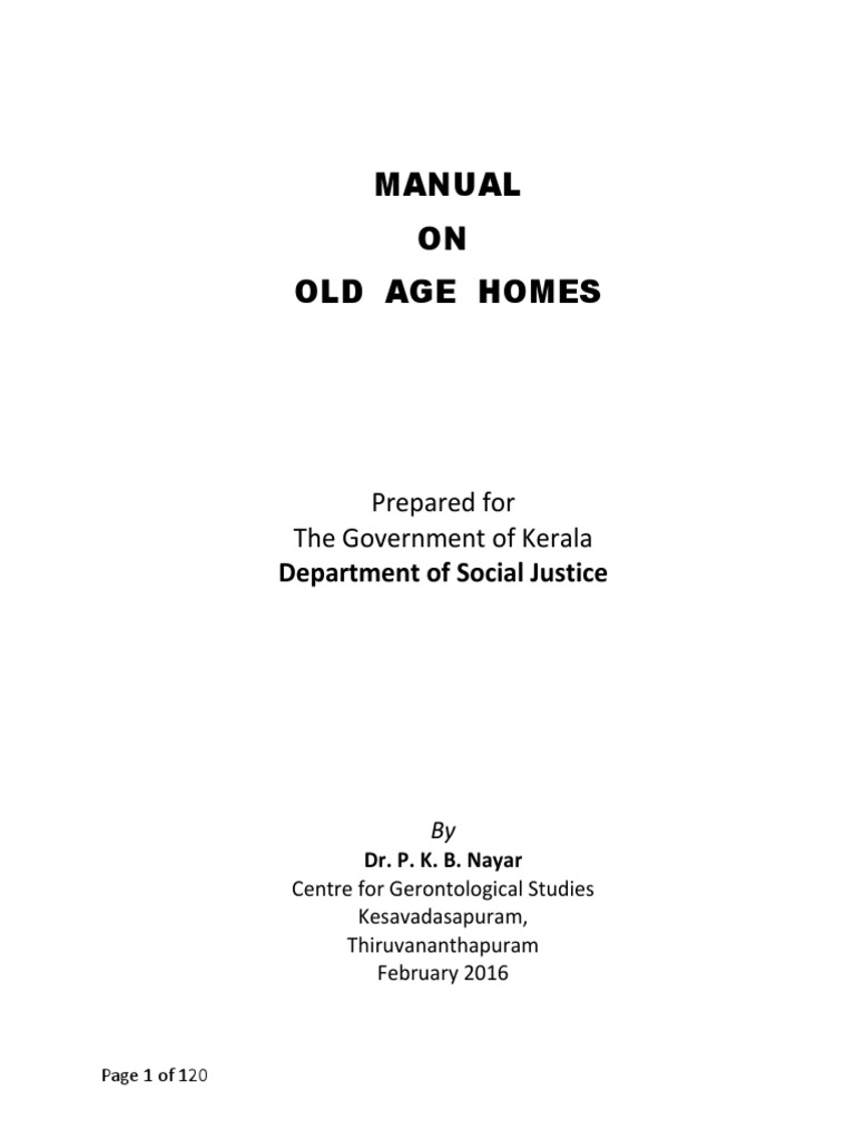 Old Age Home Manual | PDF | Stairs | Bathroom
