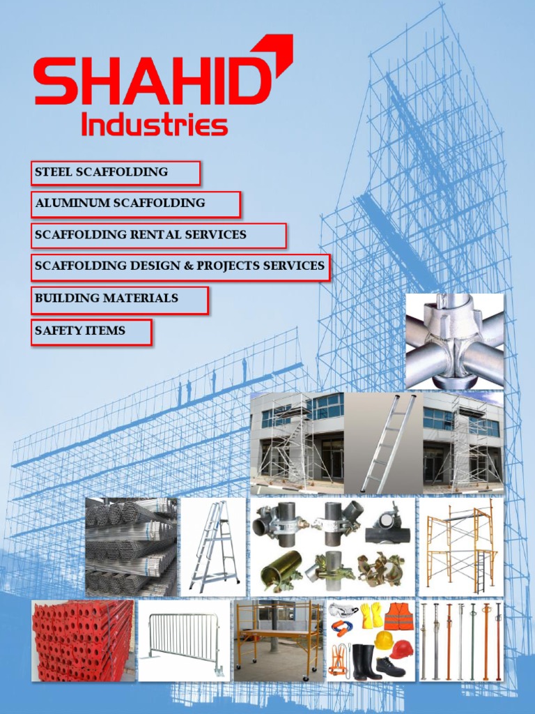 Shahid Scaffolding Industries | PDF | Scaffolding | Stairs