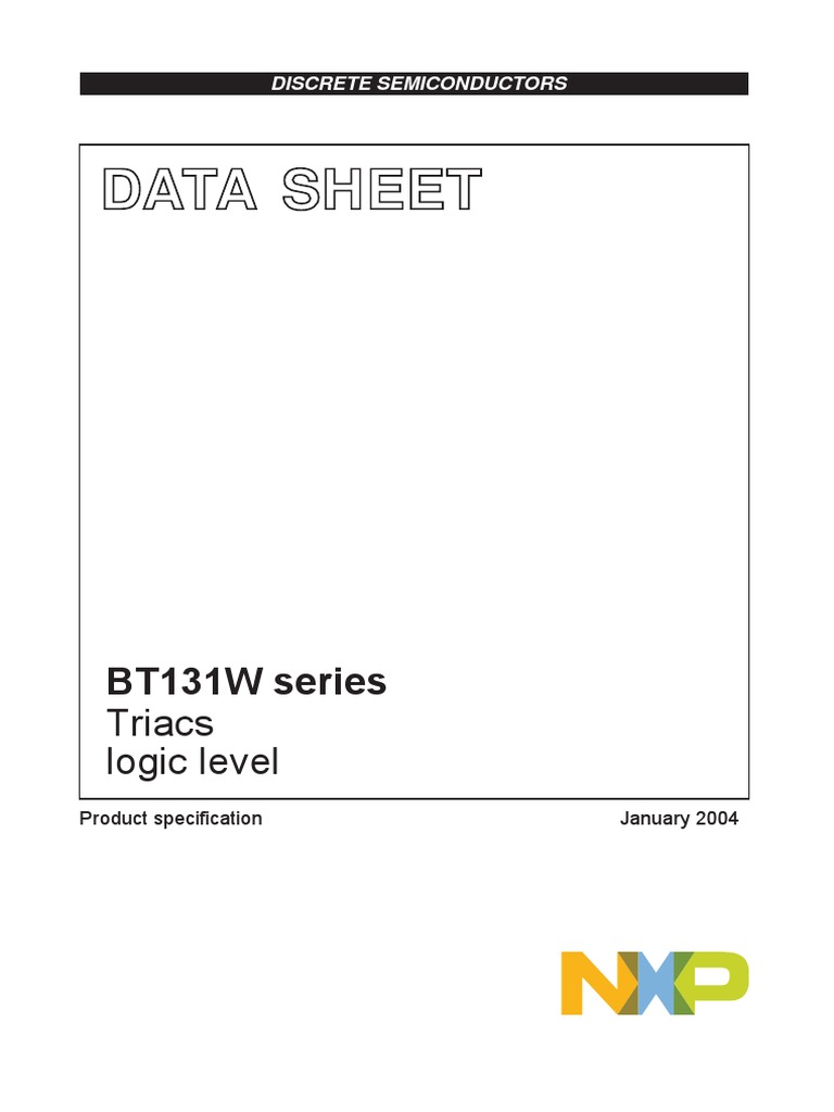 D Data Sheet: BT131W Series | PDF | Electronic Engineering ...