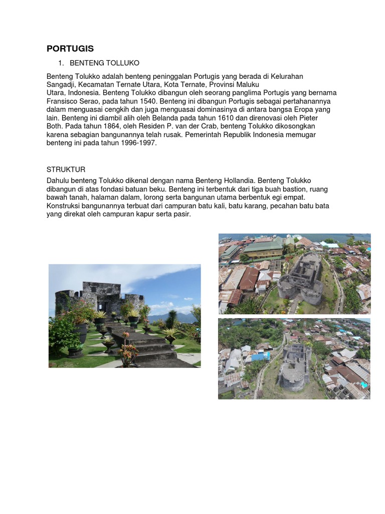 Benteng Di Indonesia | PDF