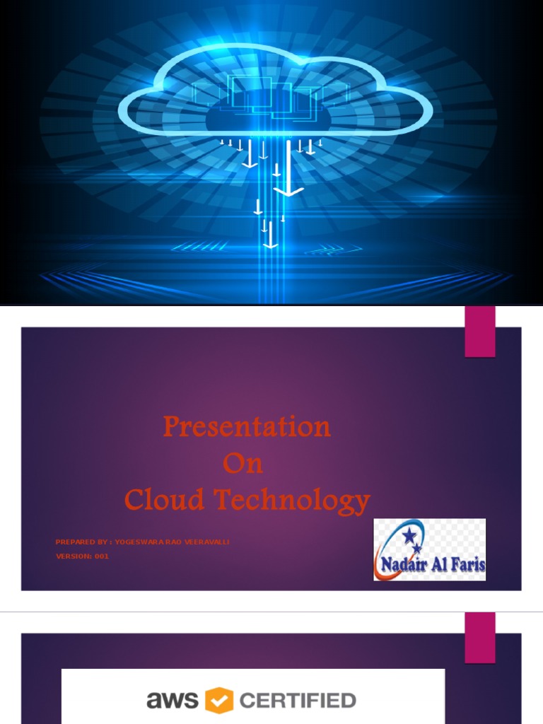 Presentation Cloud | PDF | Software As A Service | Cloud Computing