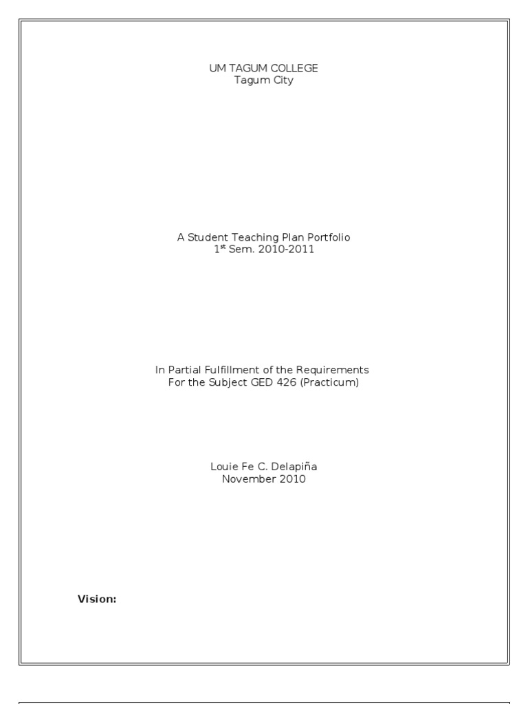 Um Tagum College | PDF | Teachers | International Development