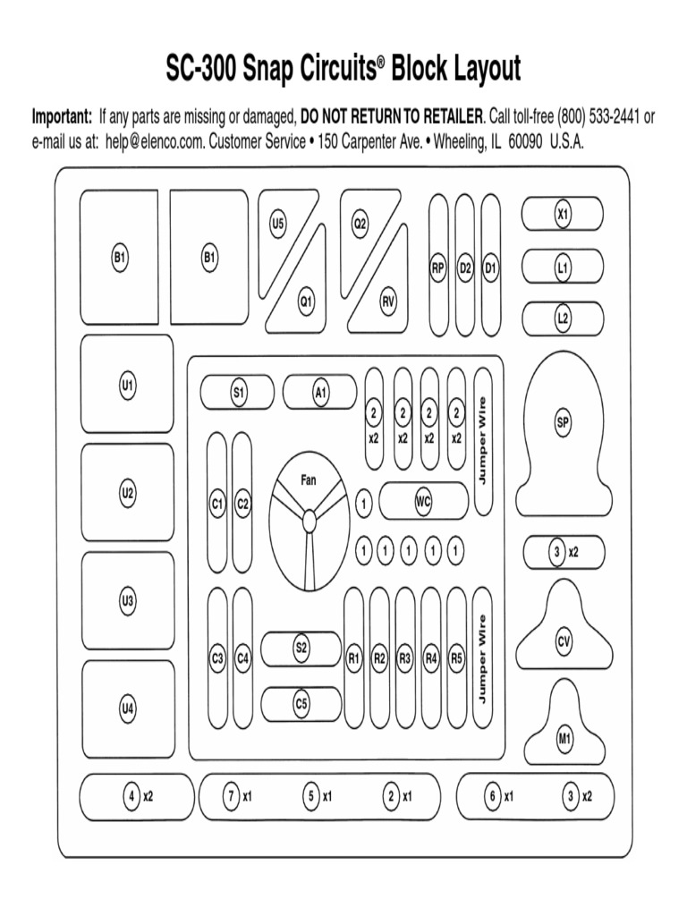 SC-300 Parts Map 052912 PDF | PDF