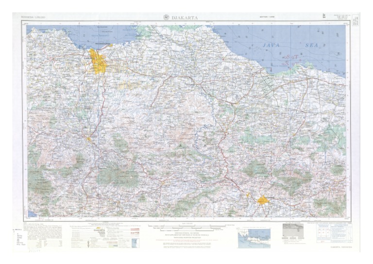 Peta Topografi Jakarta | PDF