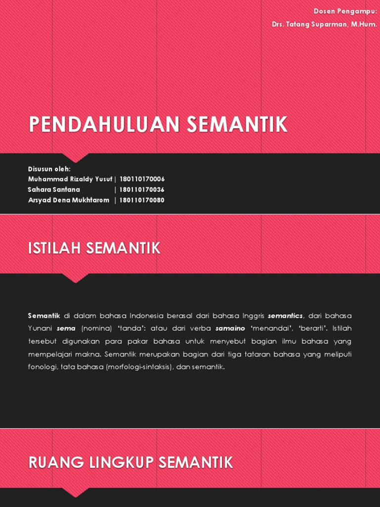 Semantik | PDF