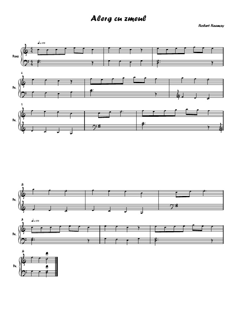 Alerg Cu Zmeul: Robert Reamzy | PDF