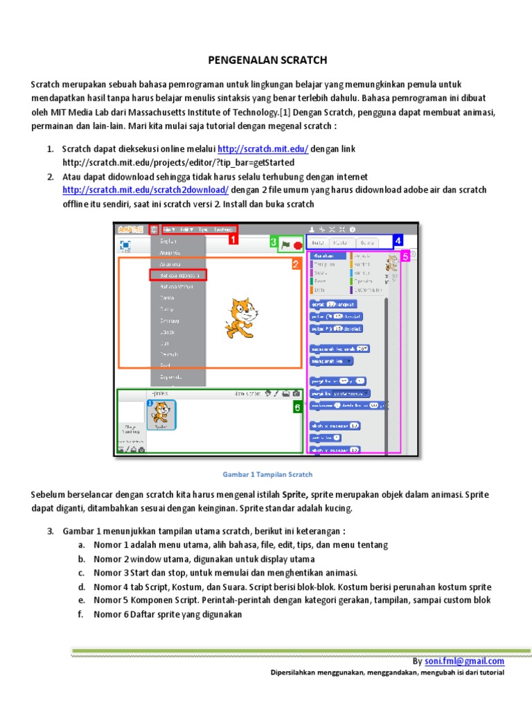 Pengenalan Scratch | PDF