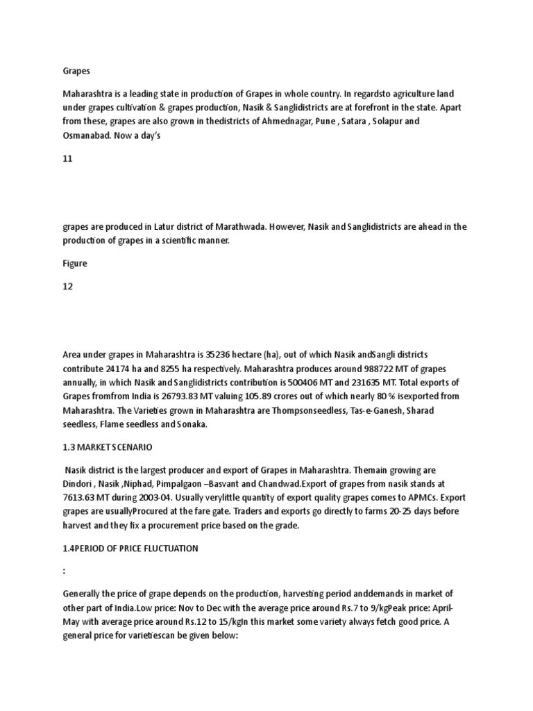 Grapes | PDF | Grape | Pallet