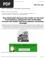 The Speedee Service System | PDF