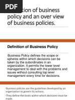 Business Policy and Strategy Bba Study Notes | PDF | Strategic ...