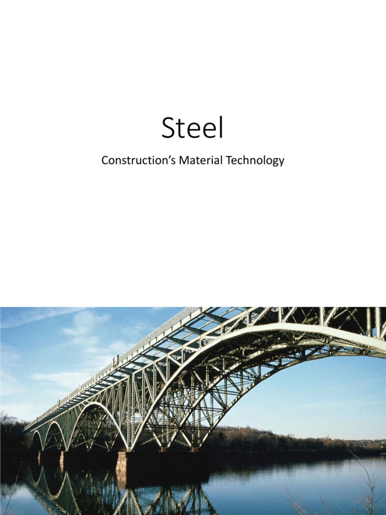 Steel: Construction's Material Technology | PDF | Fracture | Steel