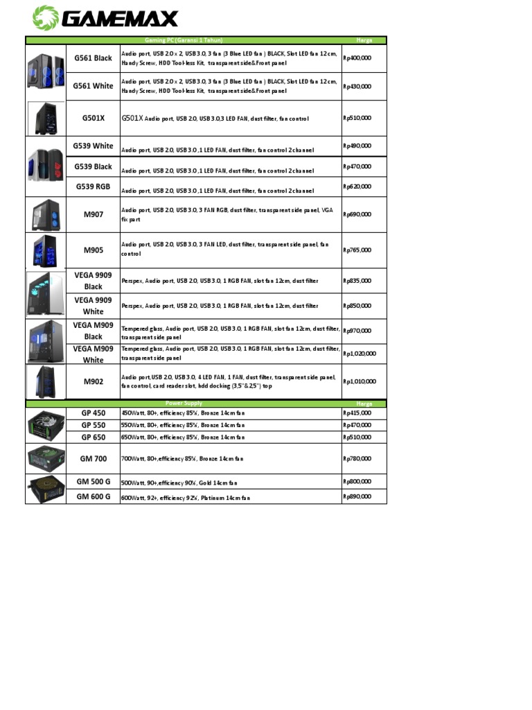 Game Max | PDF | Digital Electronics | Office Equipment