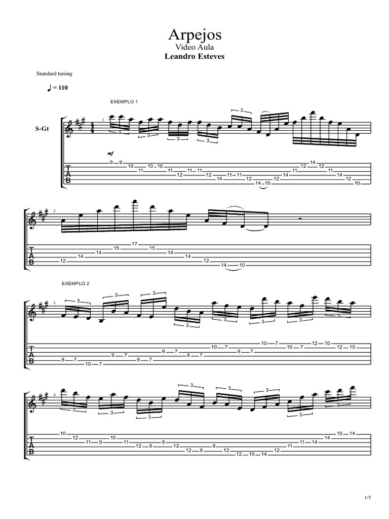 Arpejos PDF | PDF