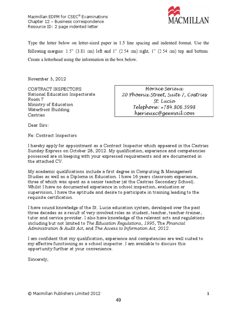 Macmillan EDPM For CSEC Examinations Chapter 12 - Business ...