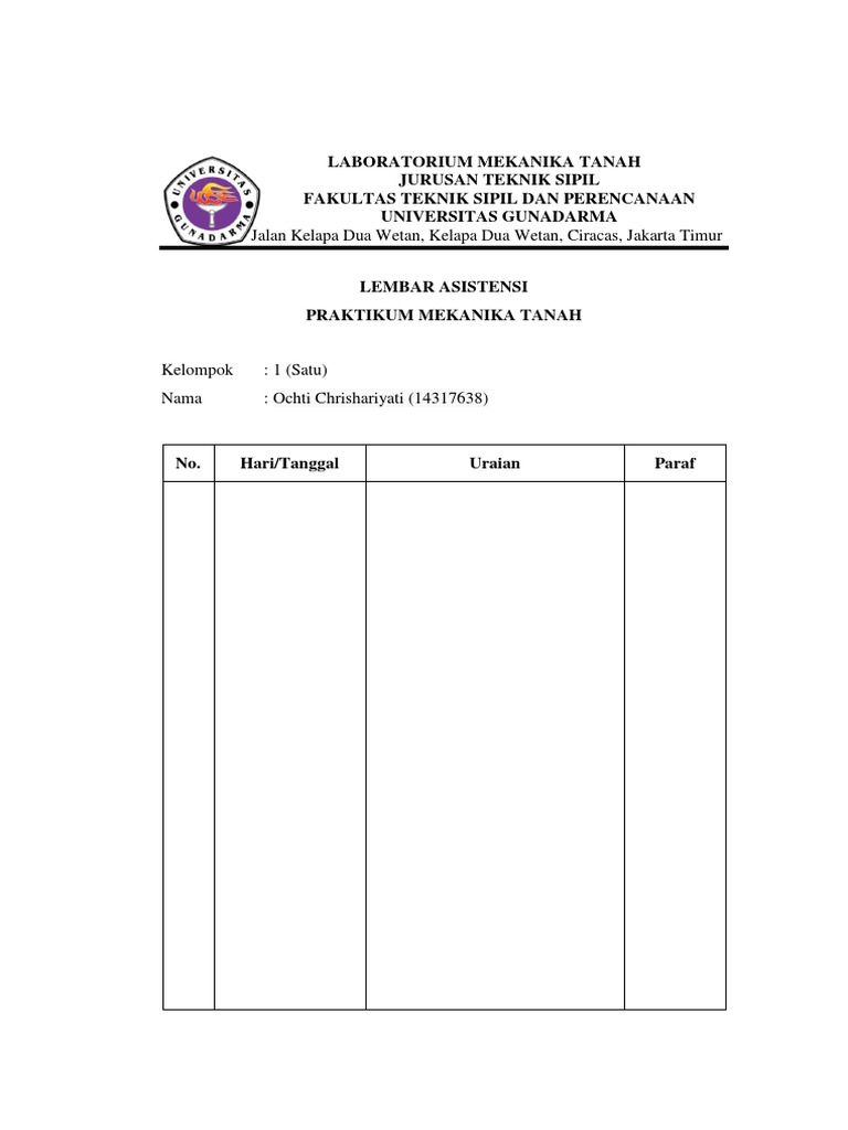 Lembar Asis | PDF