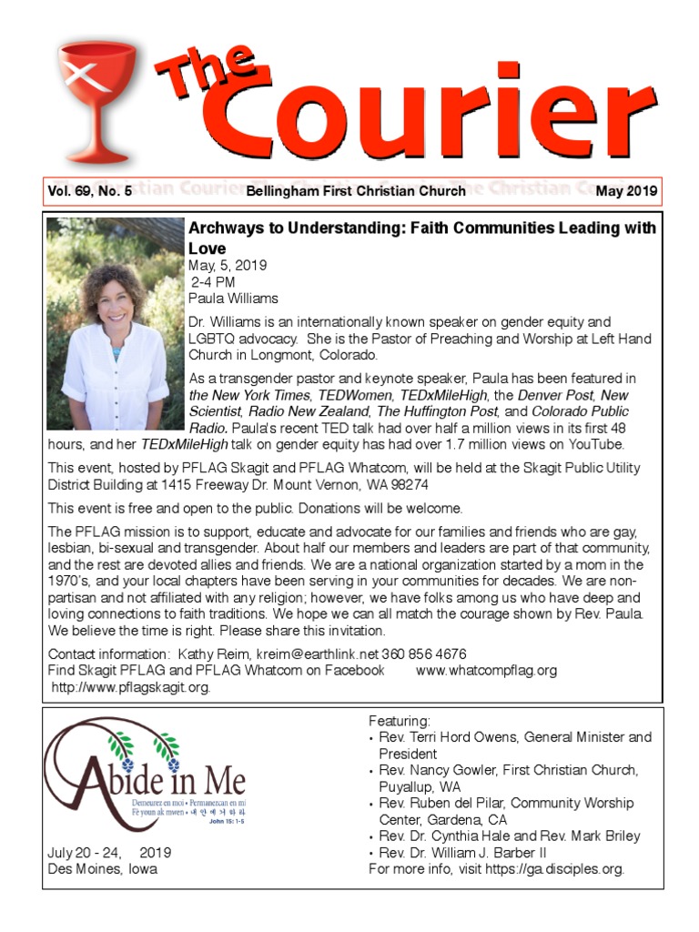 May 2019 Courier | Download Free PDF | Christian Church (Disciples Of ...