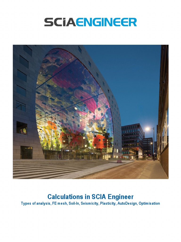 Calculations in Scia Engineer 1 PDF | PDF | Finite Element Method ...