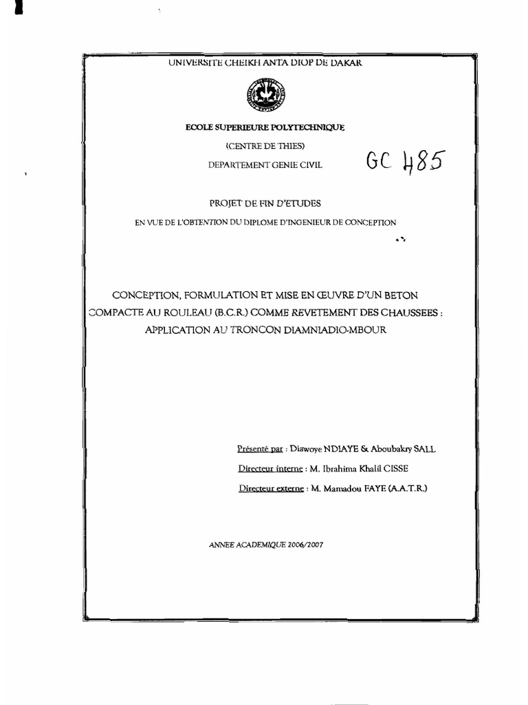 Pfe GC 0485 PDF | PDF | Béton | Ciment