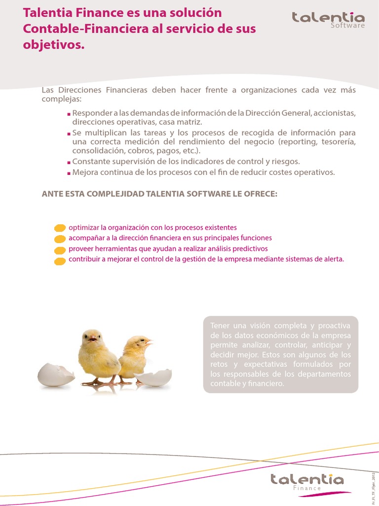 Talentia Finance | PDF | Contabilidad | Presupuesto