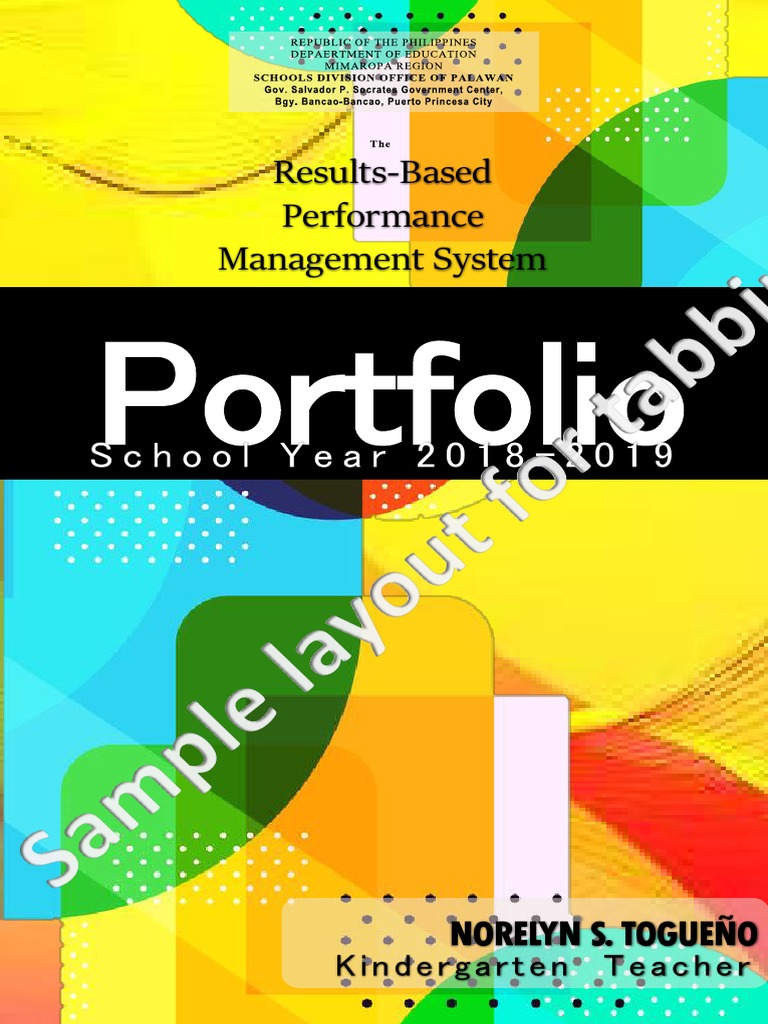 Portfolio: Results-Based Performance Management System | Download Free ...