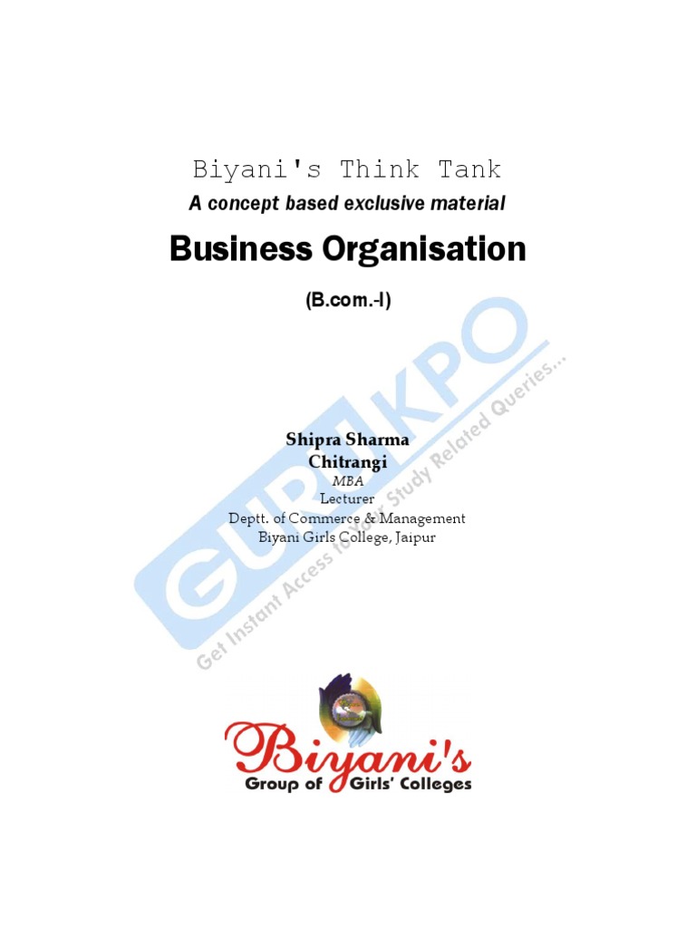 Business Organisation PDF | PDF | Preferred Stock | Debenture
