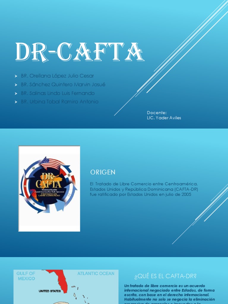 CAFTA-DR: Tratado de Libre Comercio | PDF | Centroamérica | Economias
