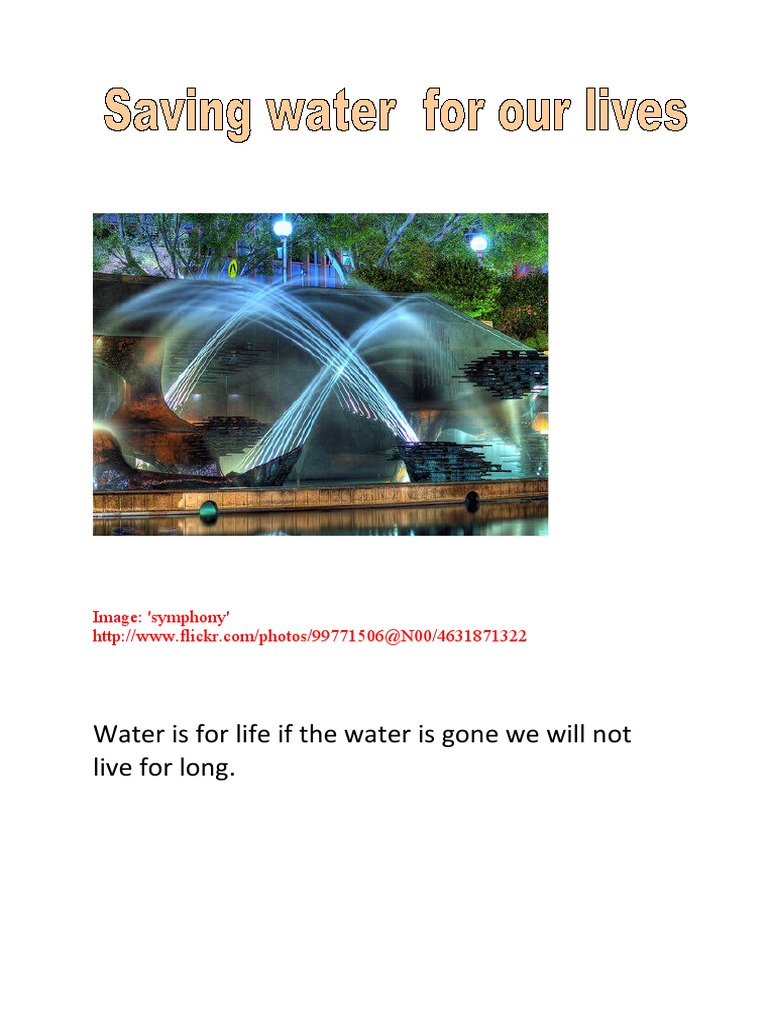 Importance of Water for Life | PDF | Art