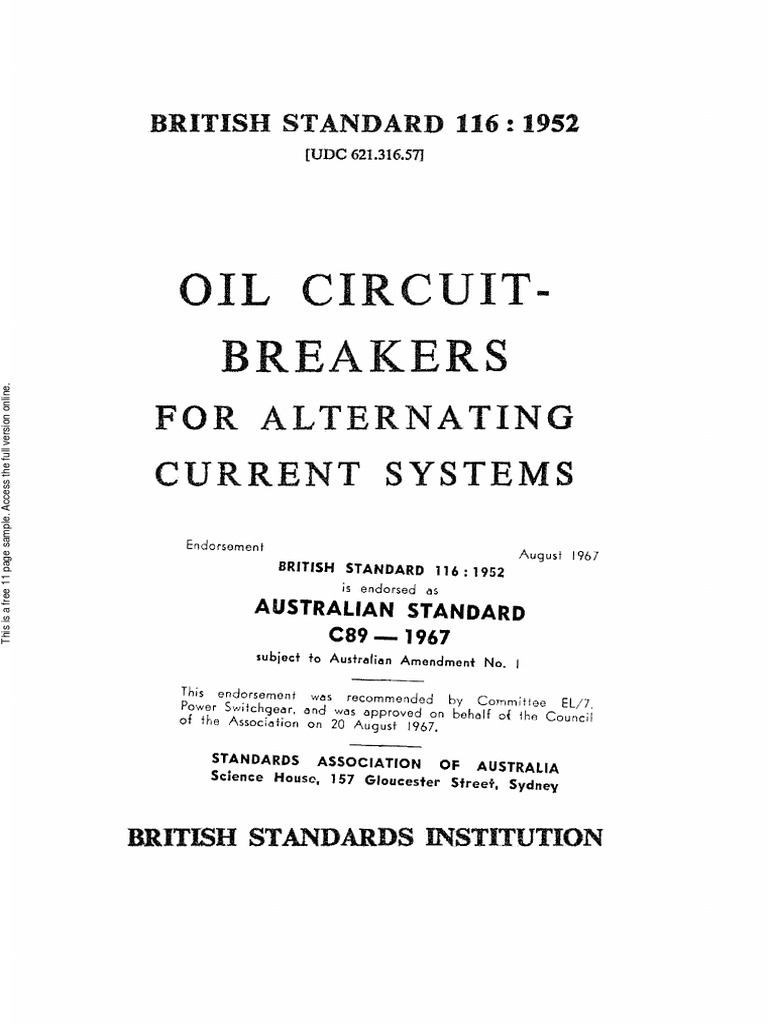 C89 1967 PDF | PDF | Insulator (Electricity) | Electricity