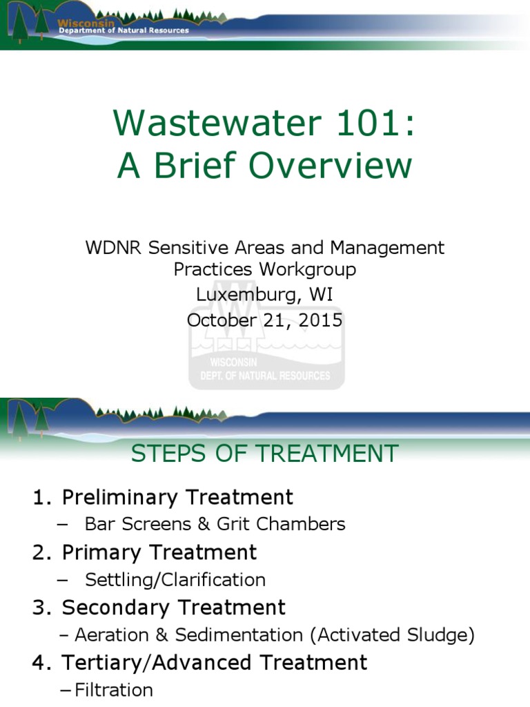 Wastewater Overview | PDF | Sewage Treatment | Environmental Engineering
