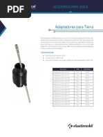 Conectores Premoldeados Elastimold | PDF | Conector eléctrico | Bienes manufacturados