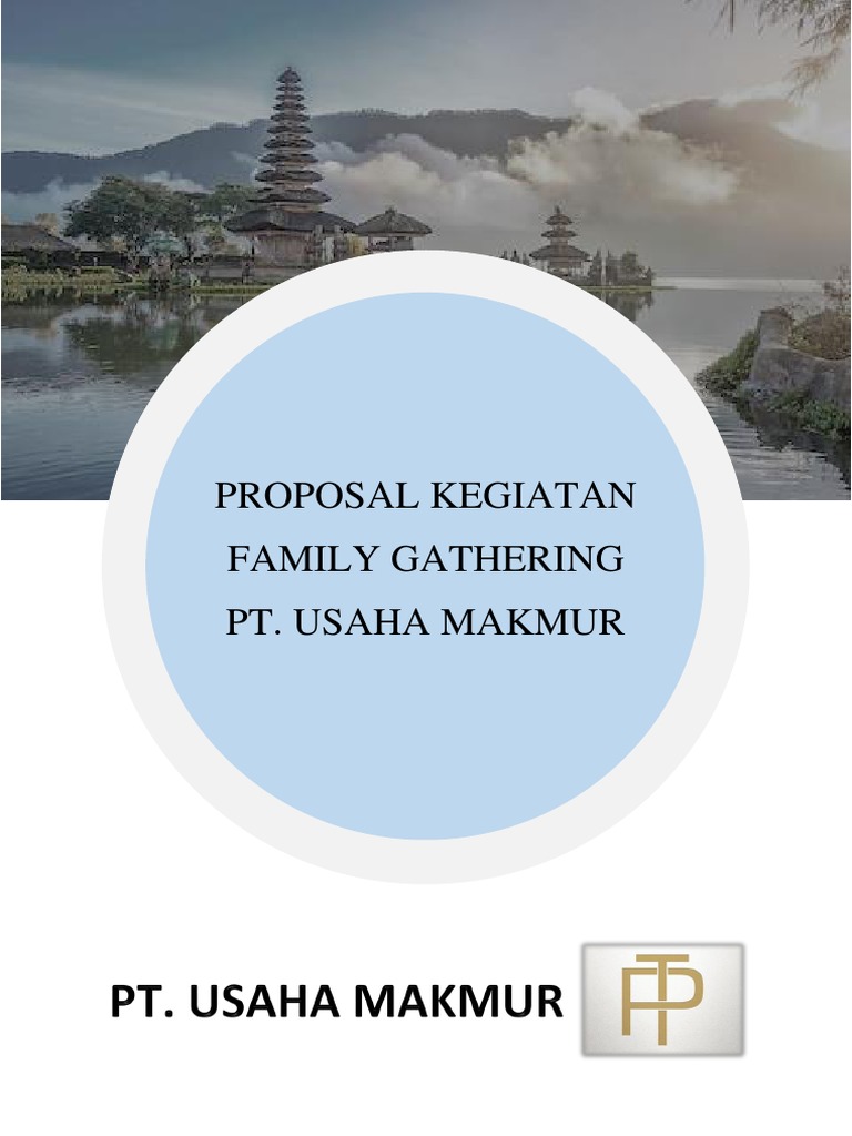 Proposal Kegiatan Family Gathering Pt. Usaha Makmur | PDF